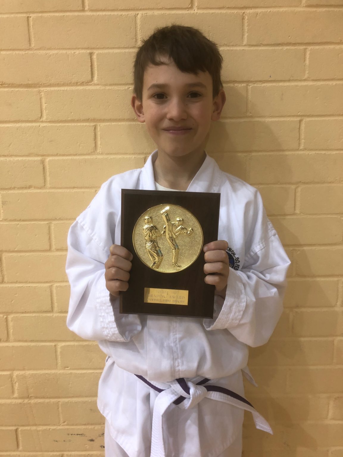Mr Jamie Hawksley receiving the Grading Award in March 2020 at Torbay ...